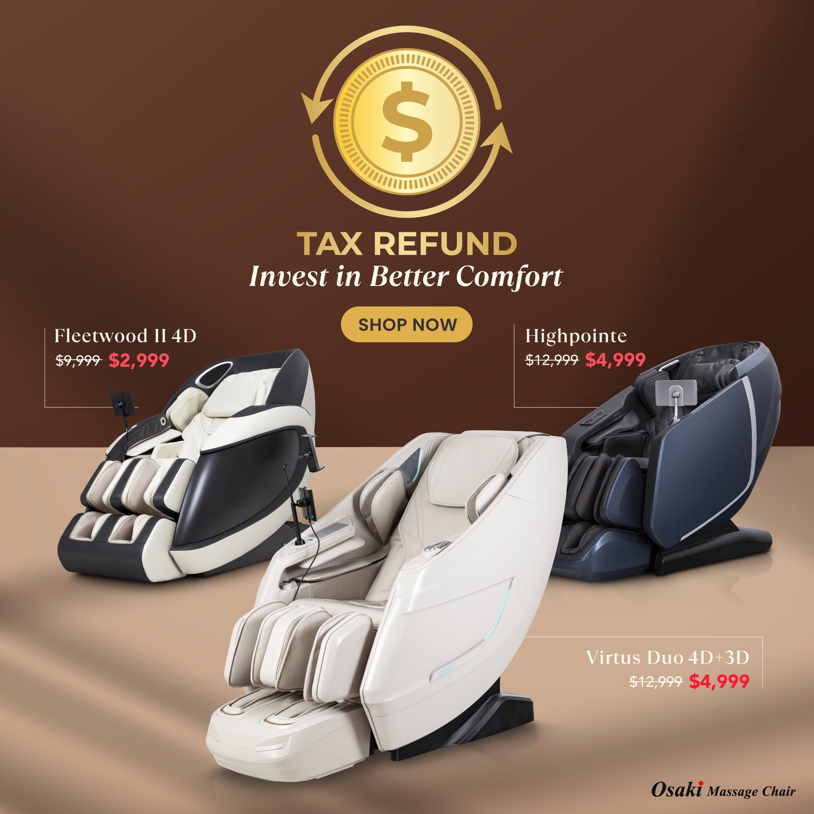 Osaki Massage Chairs | No.1 Massage Chair Brand in USA